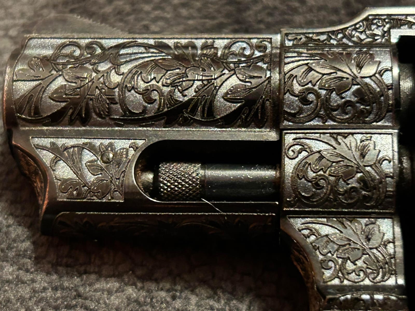 Taurus 856 .38 Special Revolver Scroll Vector Design Engraving Files ...