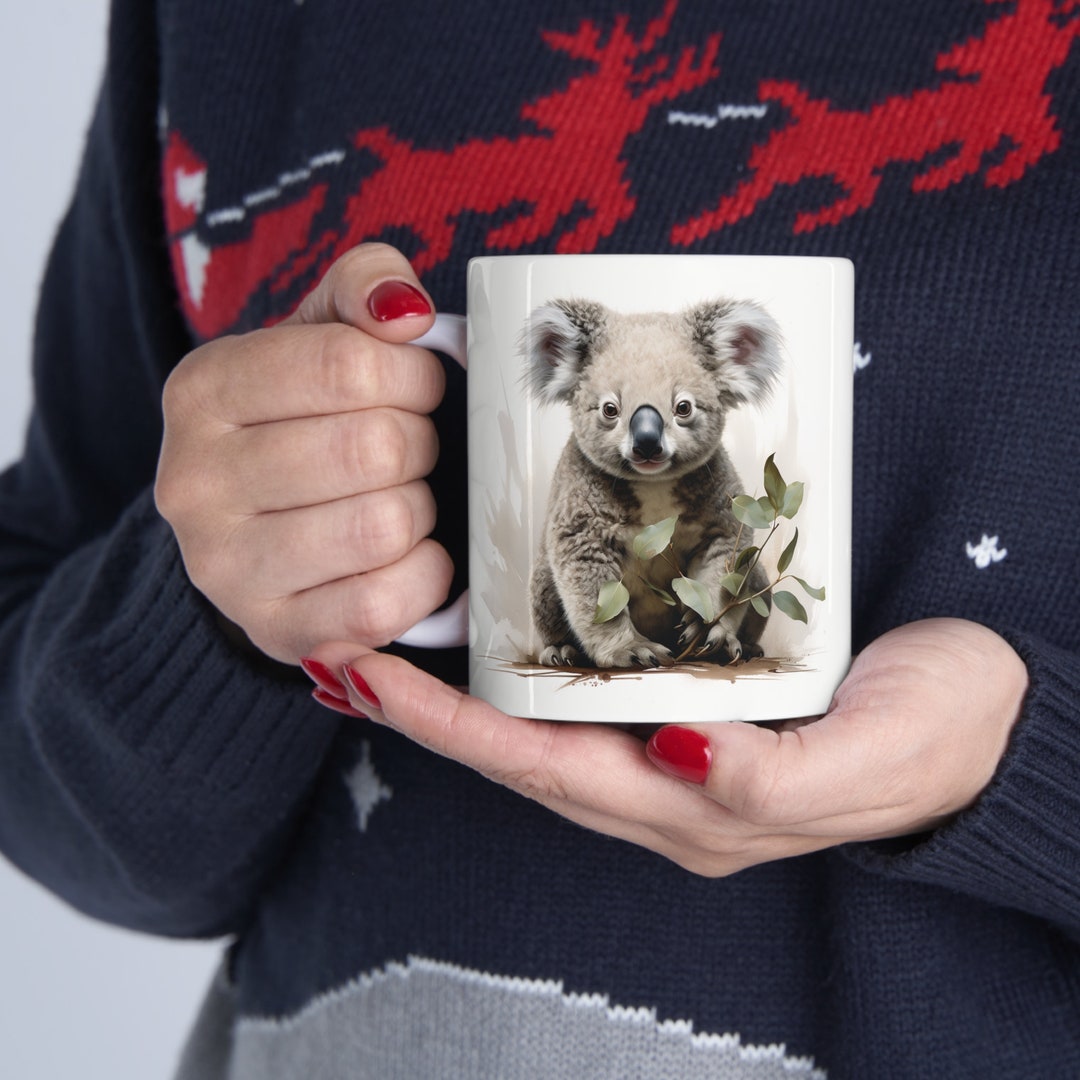 Koala Comfort Mug, Koala Gifts, Koala Lover Gift, Animal Mug, Koala ...
