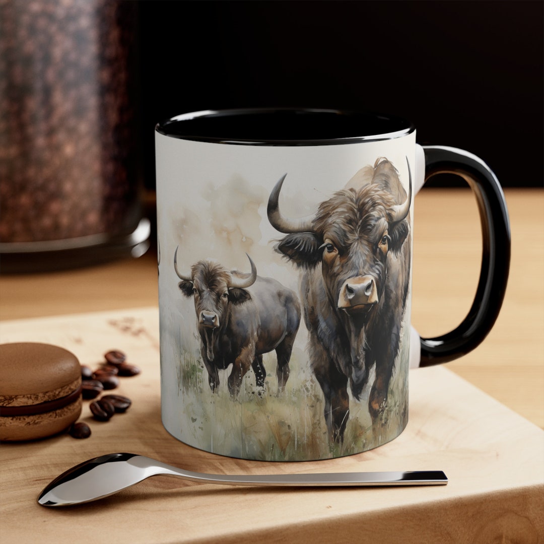 Buffalo Mug, Buffalo Coffee Cup, Buffalo Gift, Boulder Gift, Bison Mug ...