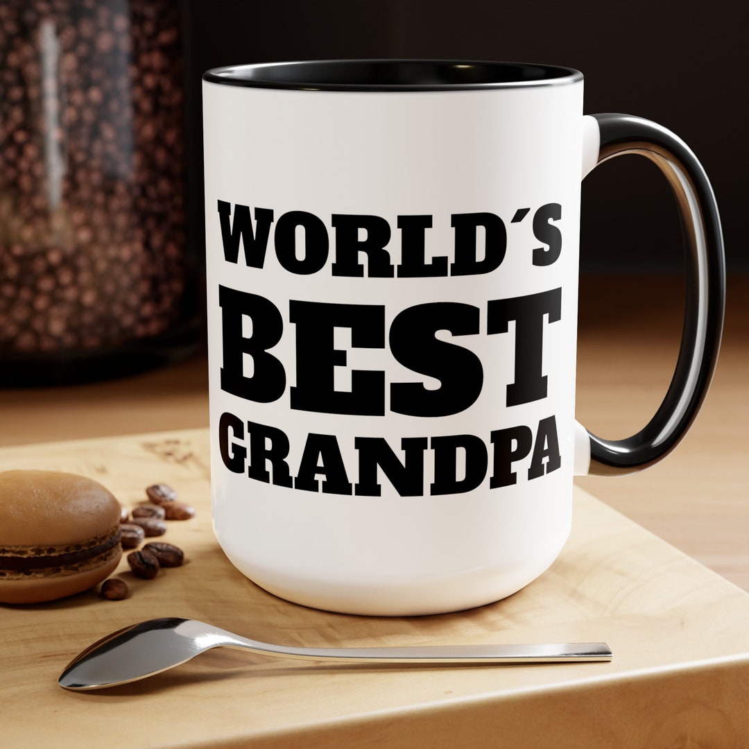 Worlds Best Grandpa Mug,15 Oz,gifts for Men, Grandpa Mug, Grandpa Gift ...