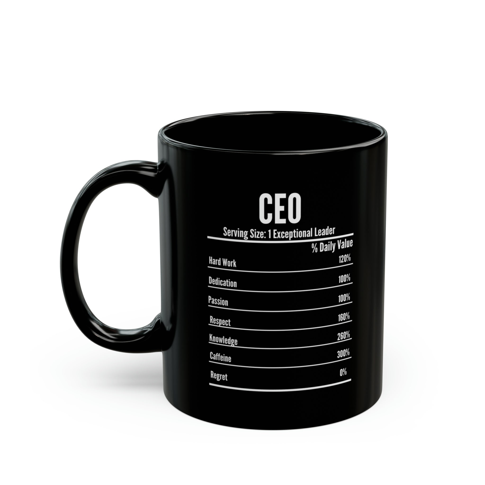 CEO Nutrition Facts Mug,gift for Ceo,coffee Mug,funny Ceo Mug,coffee ...
