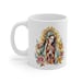 La Virgen Maria Mug, Virgin Mary Mug,virgen De Guadalupe Mug,virgen De ...