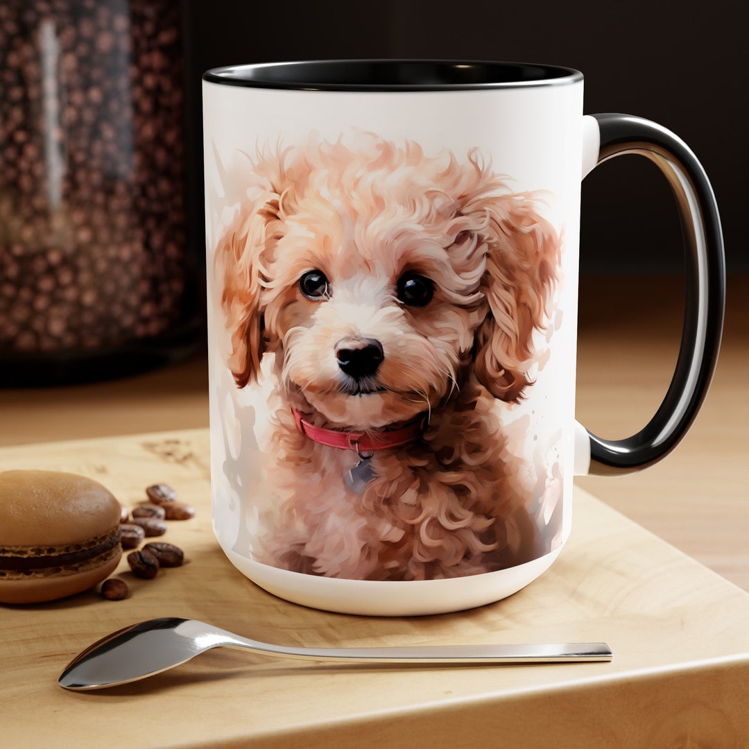 Pampered Poodle Coffee Mug,15 Oz,poodle Gifts, Poodle Lover Gift ...