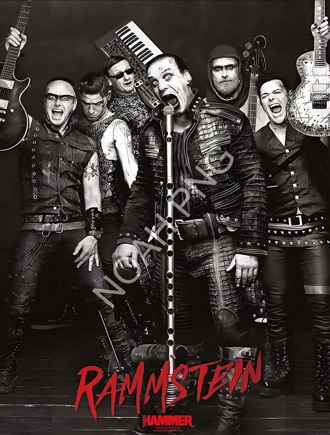 Rammstein PNG L Rammstein Arts L Rammstein Retro PNG L Retro L - Etsy