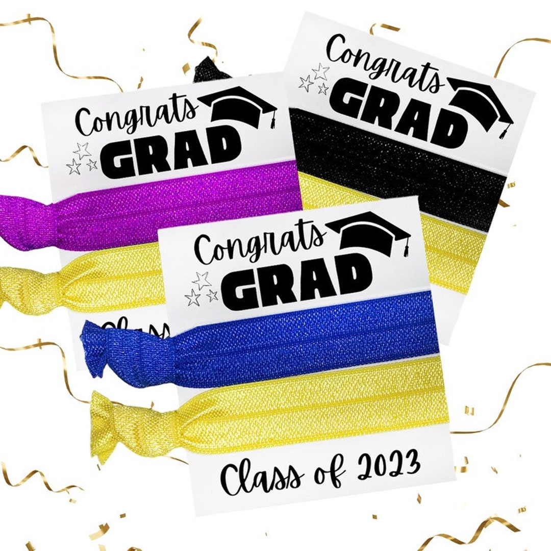 Graduation Party Favors Congrats Grad Favors School Colors Favor Ideas ...