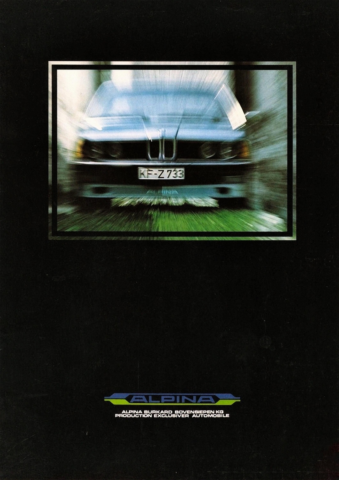 BMW Vintage Poster Alpina Original Car Wall Art Print - Etsy