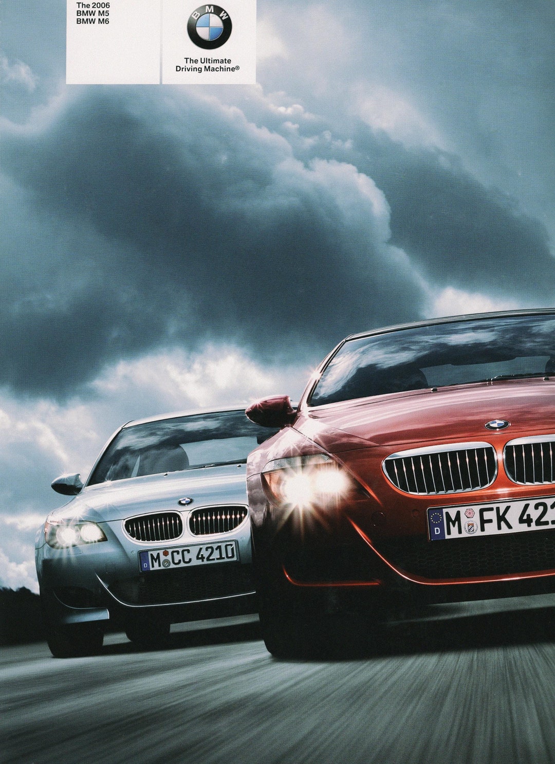 BMW E60 M5 Magazine Print Ads Poster 60cm X 42cm - Etsy
