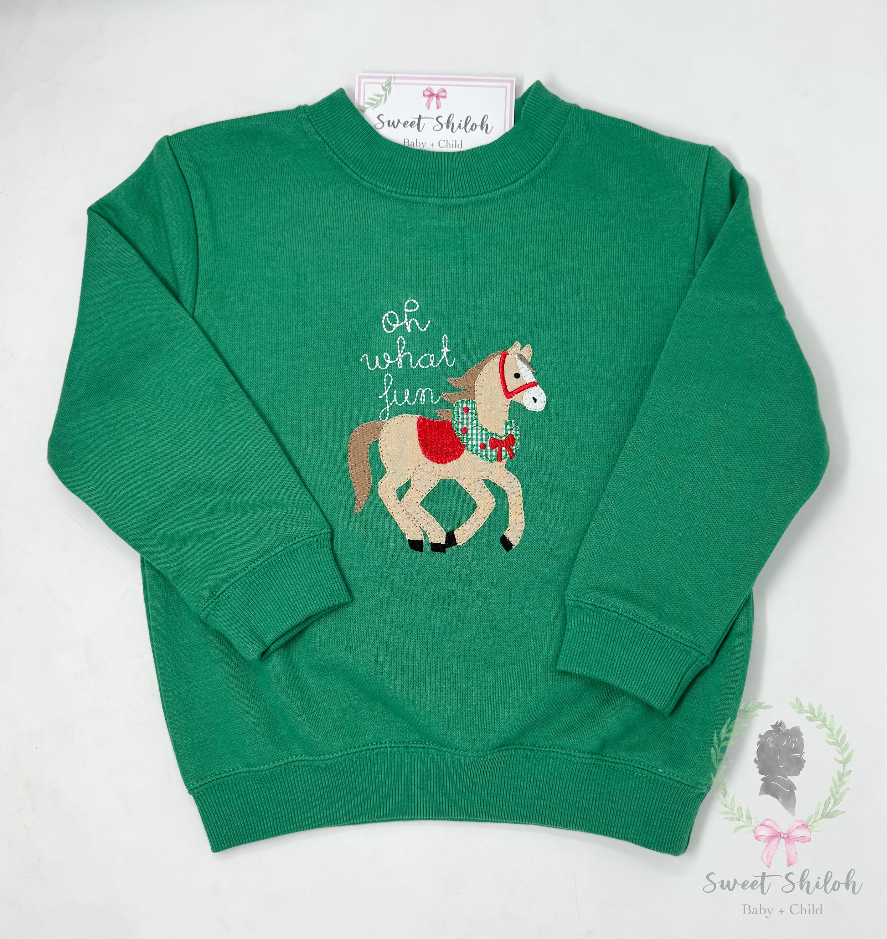 Christmas Horse Embroidery Design, Applique Horse With Wreath ...