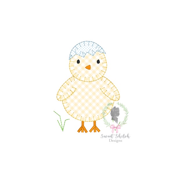 Chick Applique - Etsy