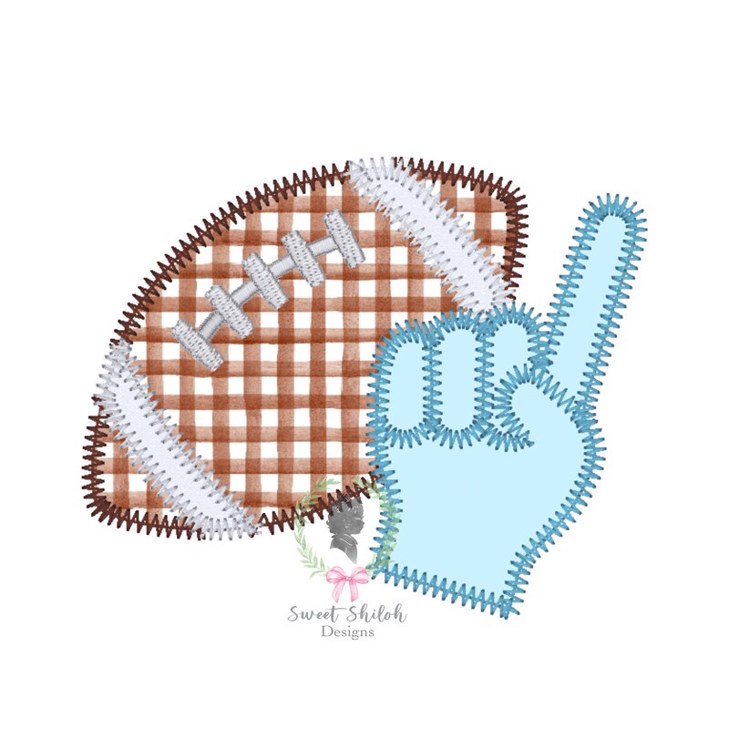 Football Applique - Etsy