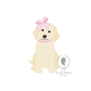 Puppy Embroidery - Etsy