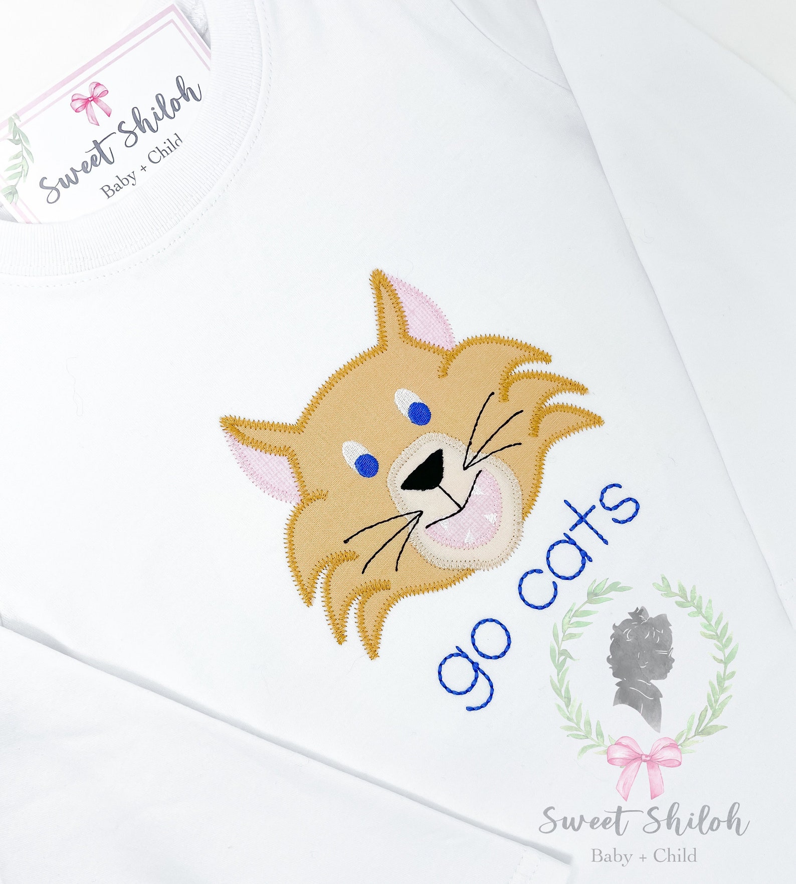 Applique Wildcat Embroidery Design, Kentucky Mascot Applique, Cats ...