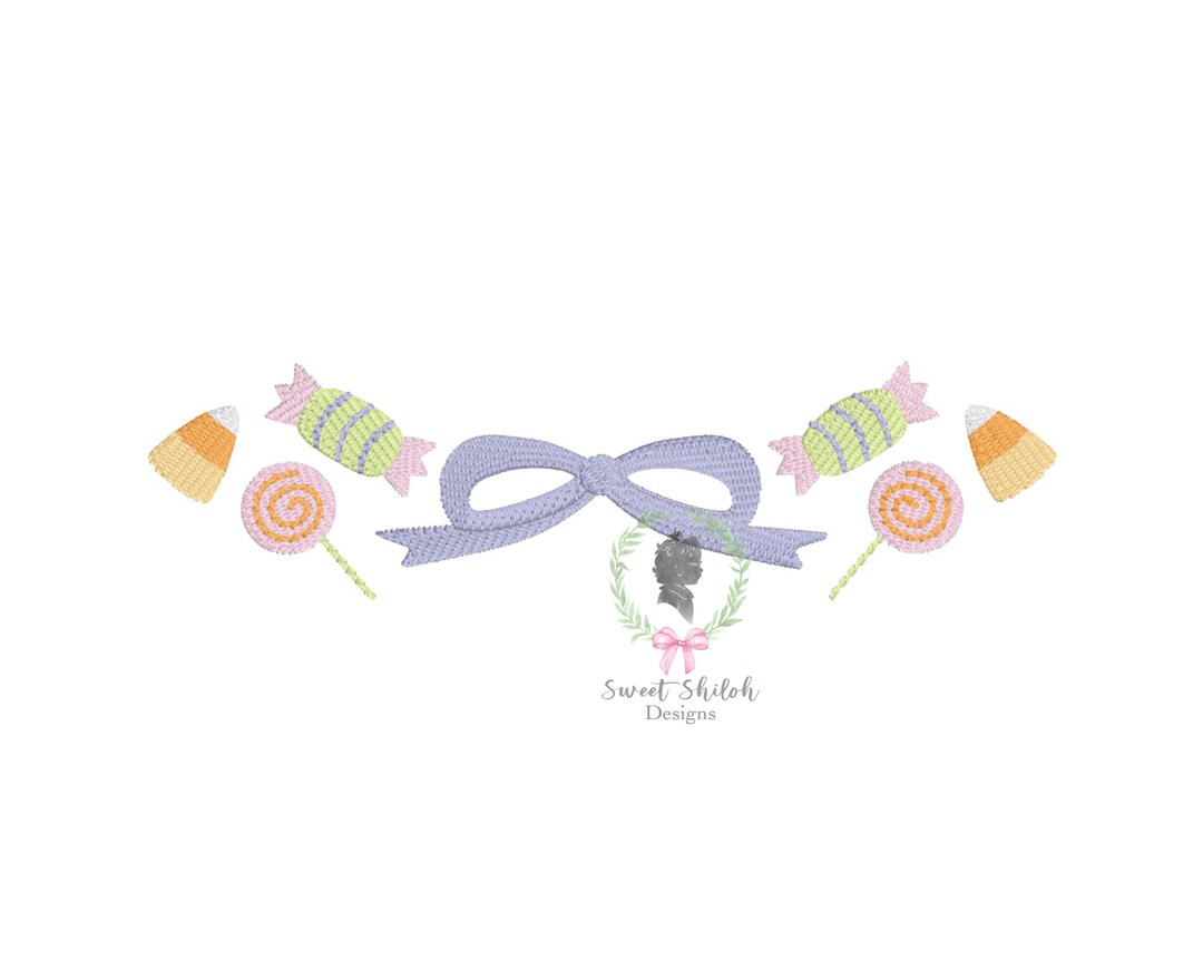 Halloween Candy Frame Design, Halloween Candy Corn Sketch Stitch File ...