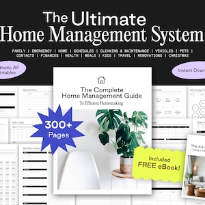 This Home Management Binder Will Change Your Life - Etsy