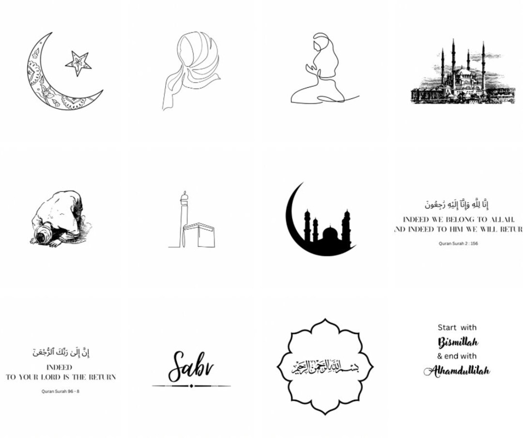 Islam SVG Bundle / Plotter / Cricut - Etsy