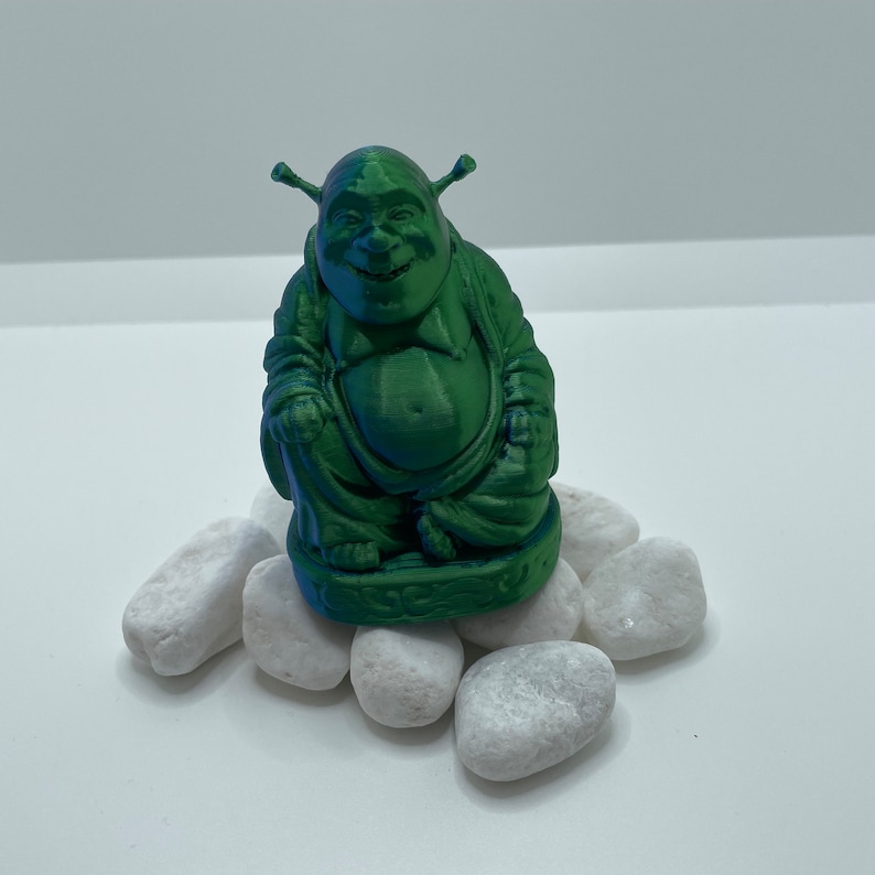 Modelo de Buda Shrek /Estatua para oficina/dormitorio o dormitorio ...