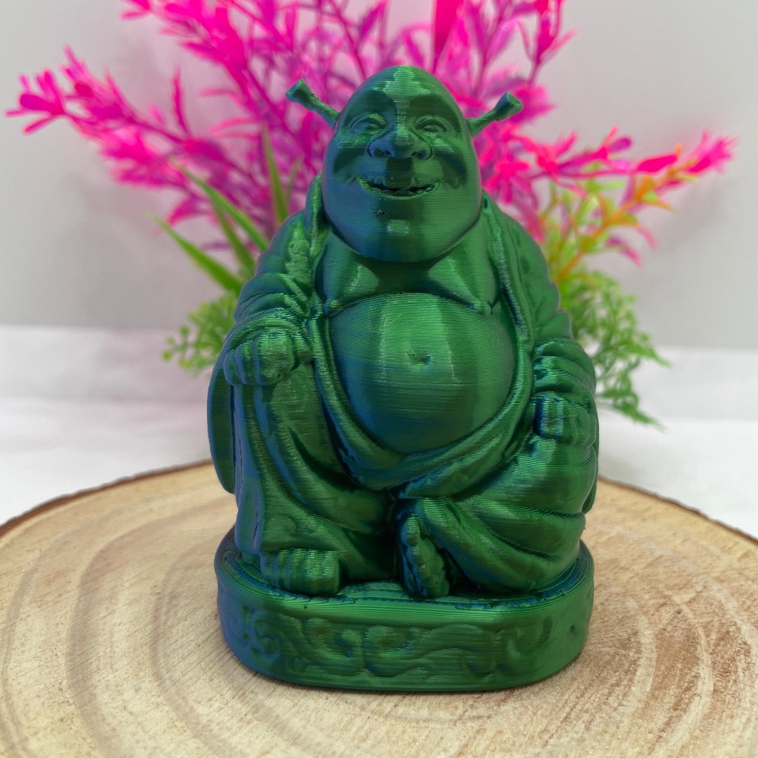Modelo de Buda Shrek /Estatua para oficina/dormitorio o dormitorio ...
