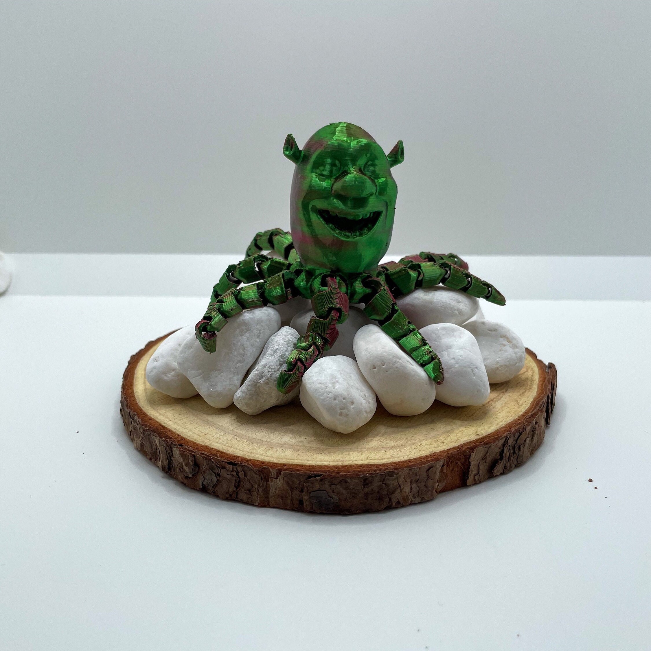 Shrektopus 3D Printed Fidgettoy Collectible Miniature - Etsy UK
