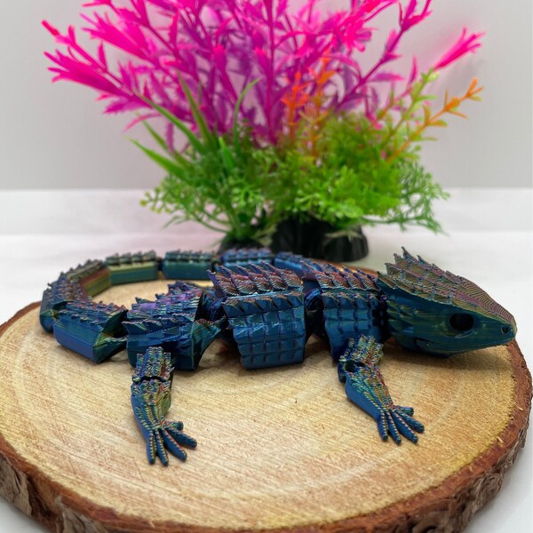3d Printed Articulated Skink - Etsy