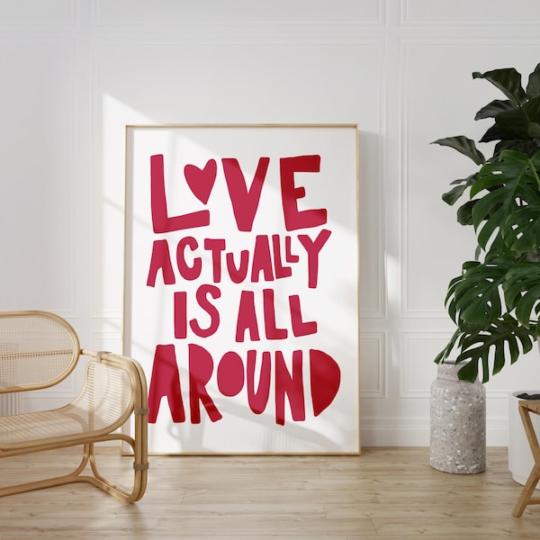 Love Actually - Etsy