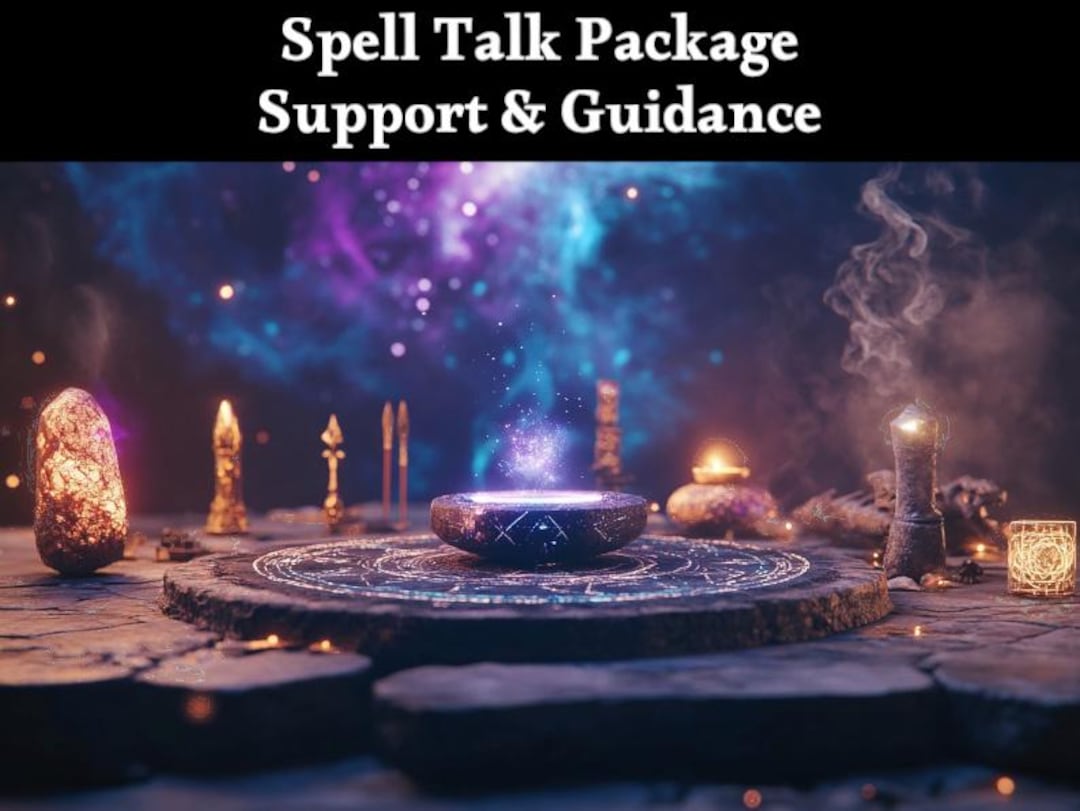 7 Day Spell Talk Support and Guidance Package - Etsy