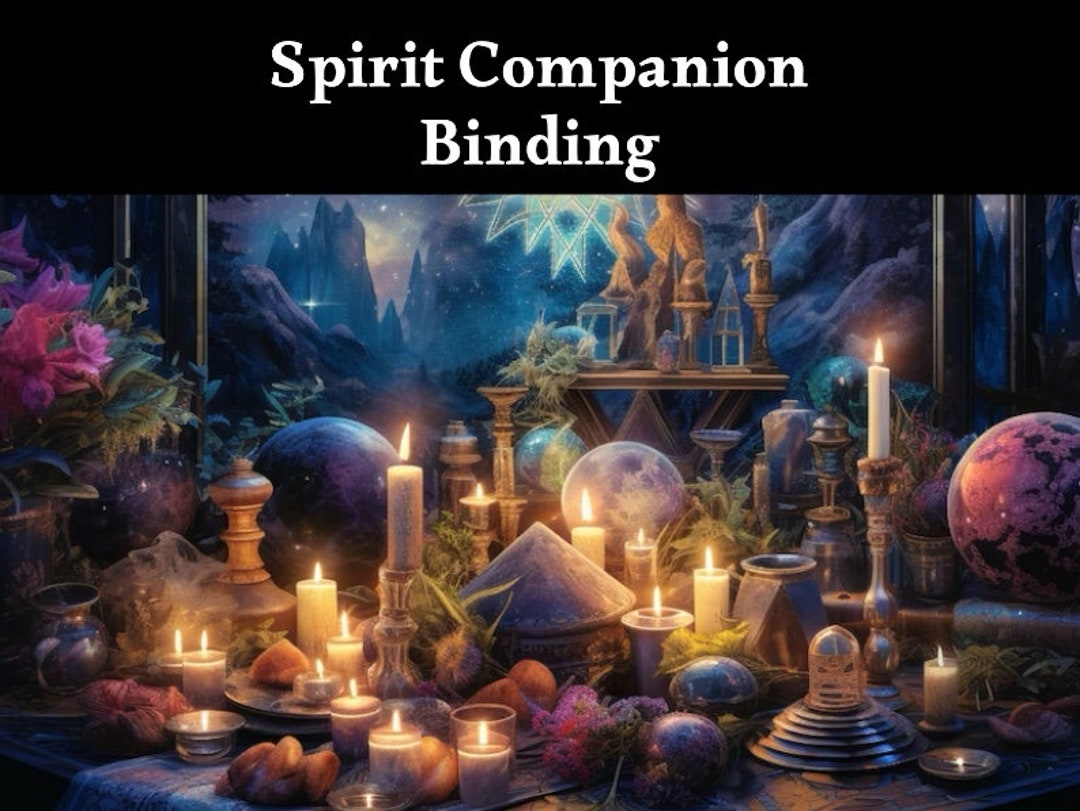 Spirit Companion Binding Spell - Bind a Spirit Guide - Etsy