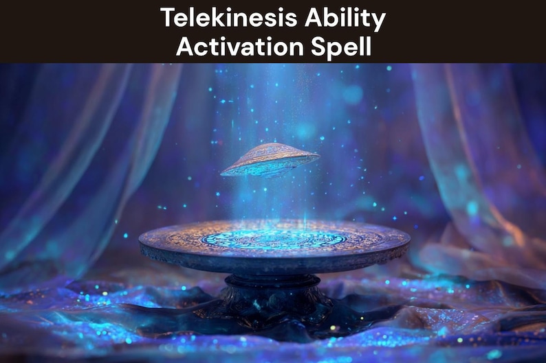 Telekinesis Ability Activation Spell - Awaken Psychic Power - Etsy