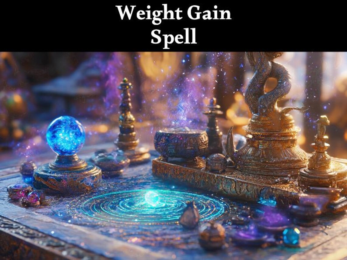 Weight Gain Spell Make Yourself Heavier Ritual for Weight Increase - Etsy