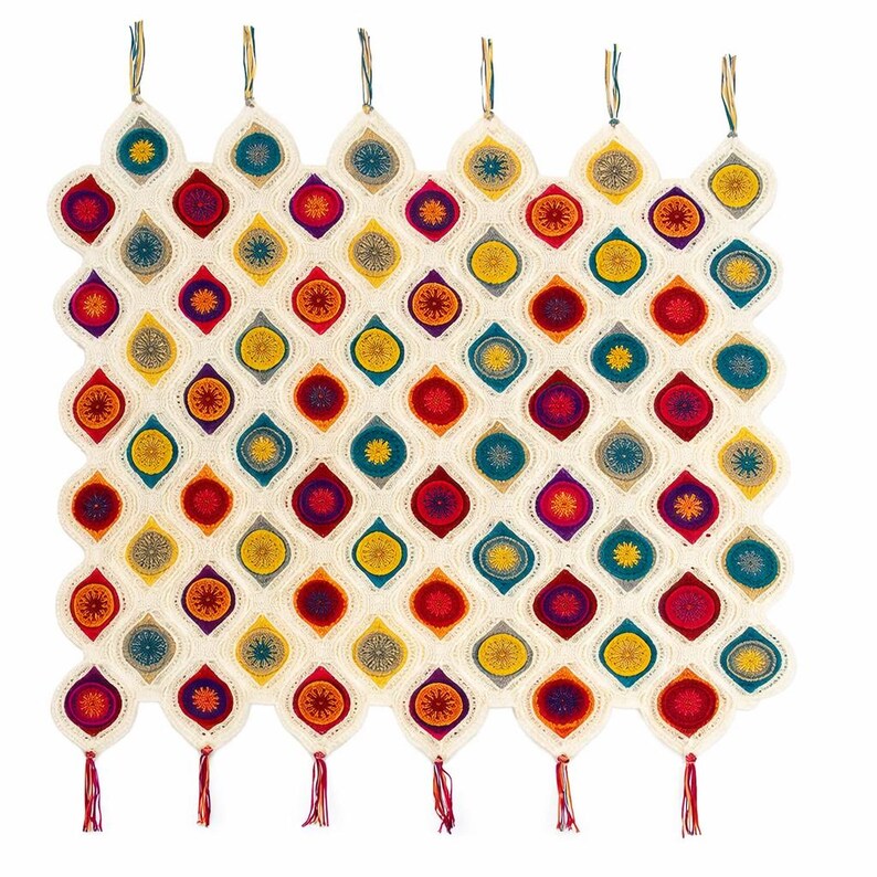 Graphic Fall Throw Crochet Pattern: Modern Geometric Afghan (PDF ...