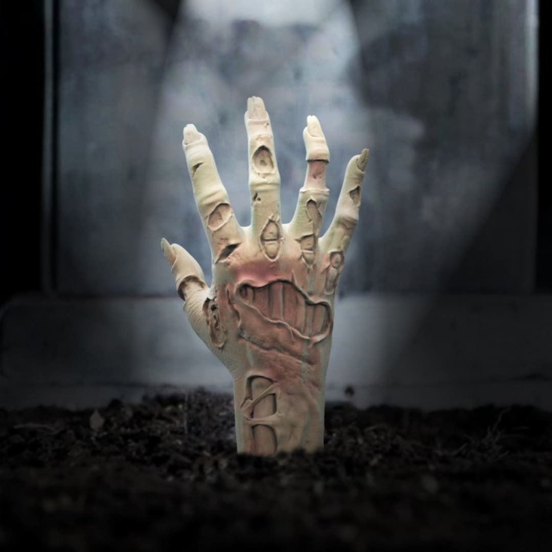 Zombie Hand Funny STL File for 3D Printers - High Quality, Detailed ...