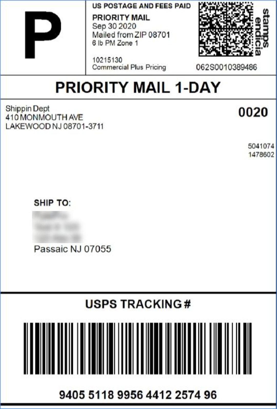 Shipping Label - Etsy