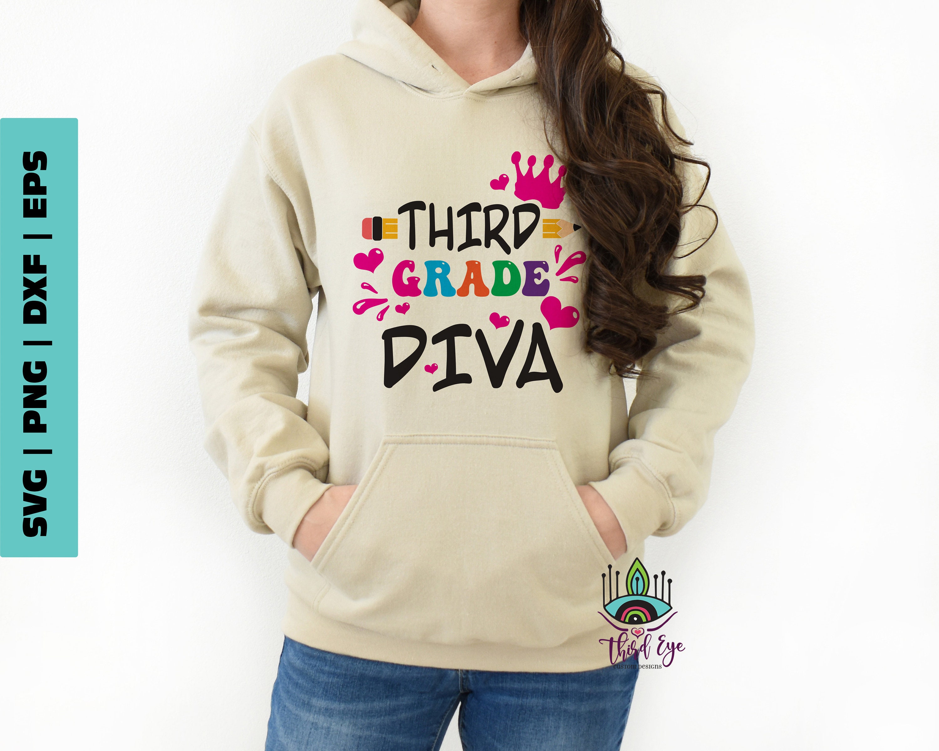 Back to School Diva Bundle SVG PNG Digital Download for Cricut ...