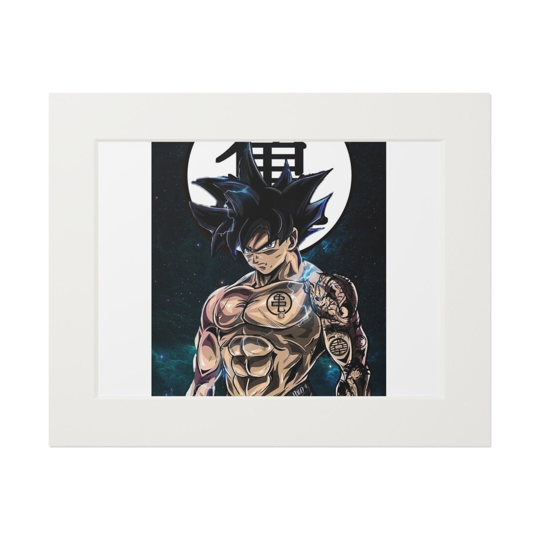 Goku Art Frame Goku Frame - Etsy