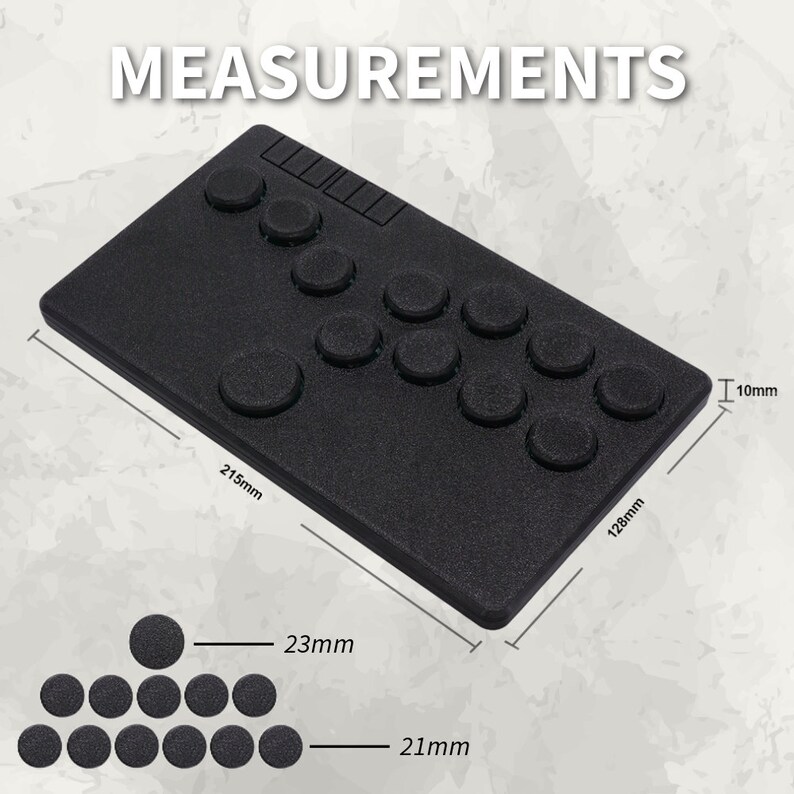 Custom Hitbox Controller Flatbox Controller Hitbox Case Etsy