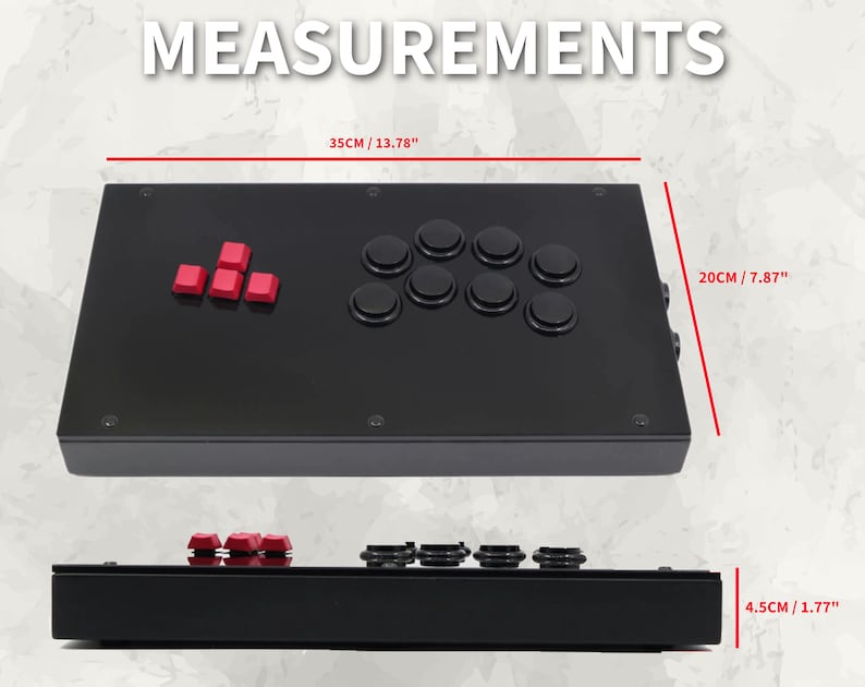 WASD Hitbox Controller Hitbox Case Hitbox Enclosure - Etsy Australia