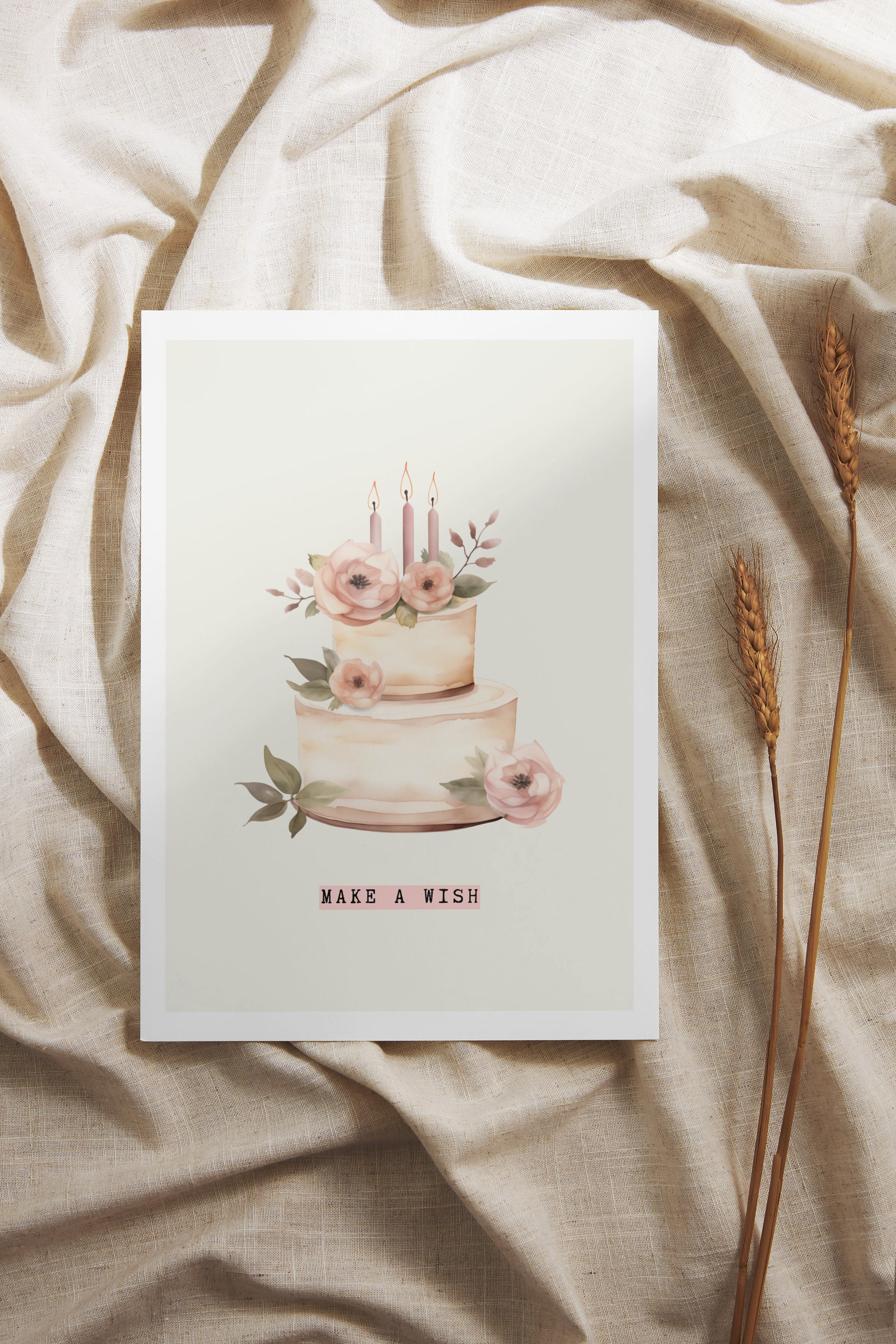 Birthday Cake Clipart Party Clipart Watercolor Birthday - Etsy