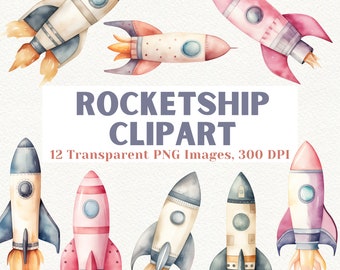 Retro Rockets Clip Art Clipart, Spaceship Rocketship Space Rocket Ship ...