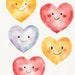 Cute Hearts Clipart, Valentines Clipart, Heart Clipart, Candy Heart ...