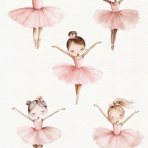 Ballerina Clipart, Ballerina Girl Clipart, Cute Ballerina Clipart ...