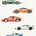Sports Car Clipart: Racing Theme PNG Images (digital Download) - Etsy