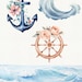 Nautical Clipart, Boho Clipart, Anchor Clipart, Anchor PNG, Ocean ...