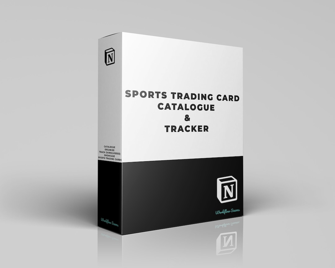 Sports Trading Card Catalogue & Tracker - Etsy