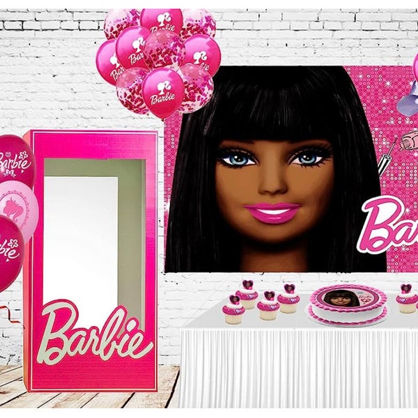 Barbie Backdrop - Etsy