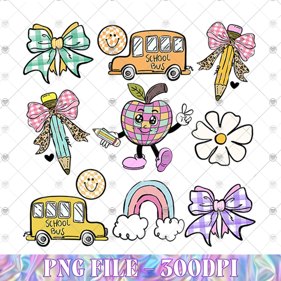 Teacher Pencil Coquette Png, Coquette Bow Png,back to School Shirt ...