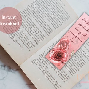 Friendship Quotes Printable Bookmarks, Downloadable PDF Containing 3 ...