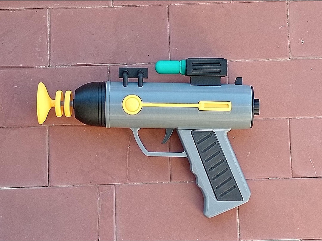 Replica Laser Gun Rick and Morty 3d Printed Cosplay Prop 1:1 Scale - Etsy