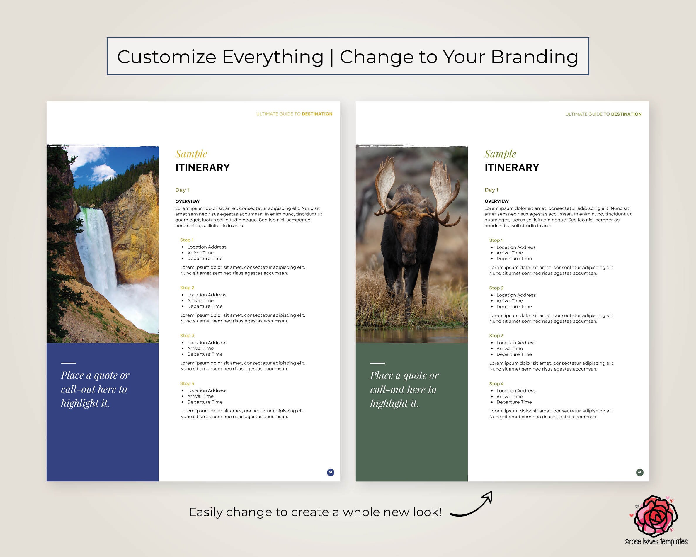 Travel Guide Ebook Template, Travel Magazine, Travel Guide Book Lead ...