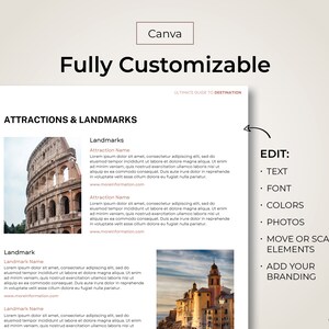 Travel Guide Ebook Template, Italy Travel Guide Lead Magnet ...
