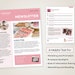 Bakery Business Newsletter Template, Canva Newsletter Template Editable ...