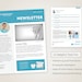 Dental Office Newsletter Template: Editable Canva Layout (8.5x11) - Etsy
